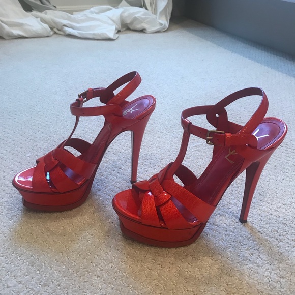 Yves Saint Laurent | Shoes | Ysl Red Tributes | Poshmark